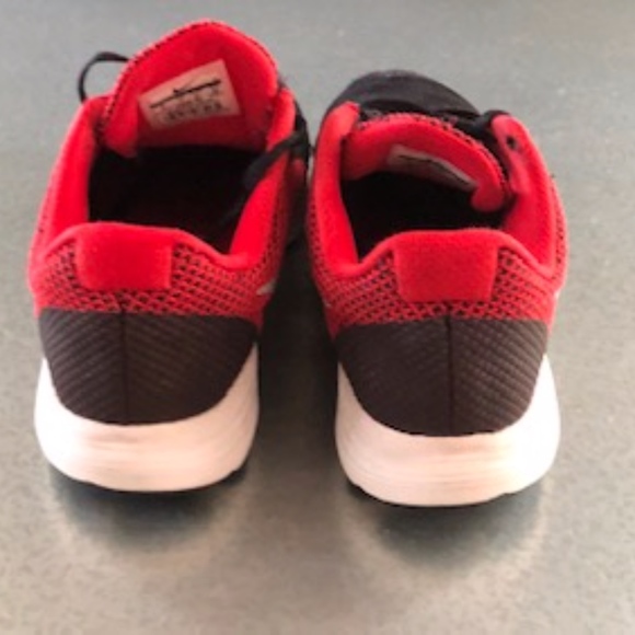 Nike | Shoes | Black And Red Nike Jx Sneakers Size 8 | Poshmark